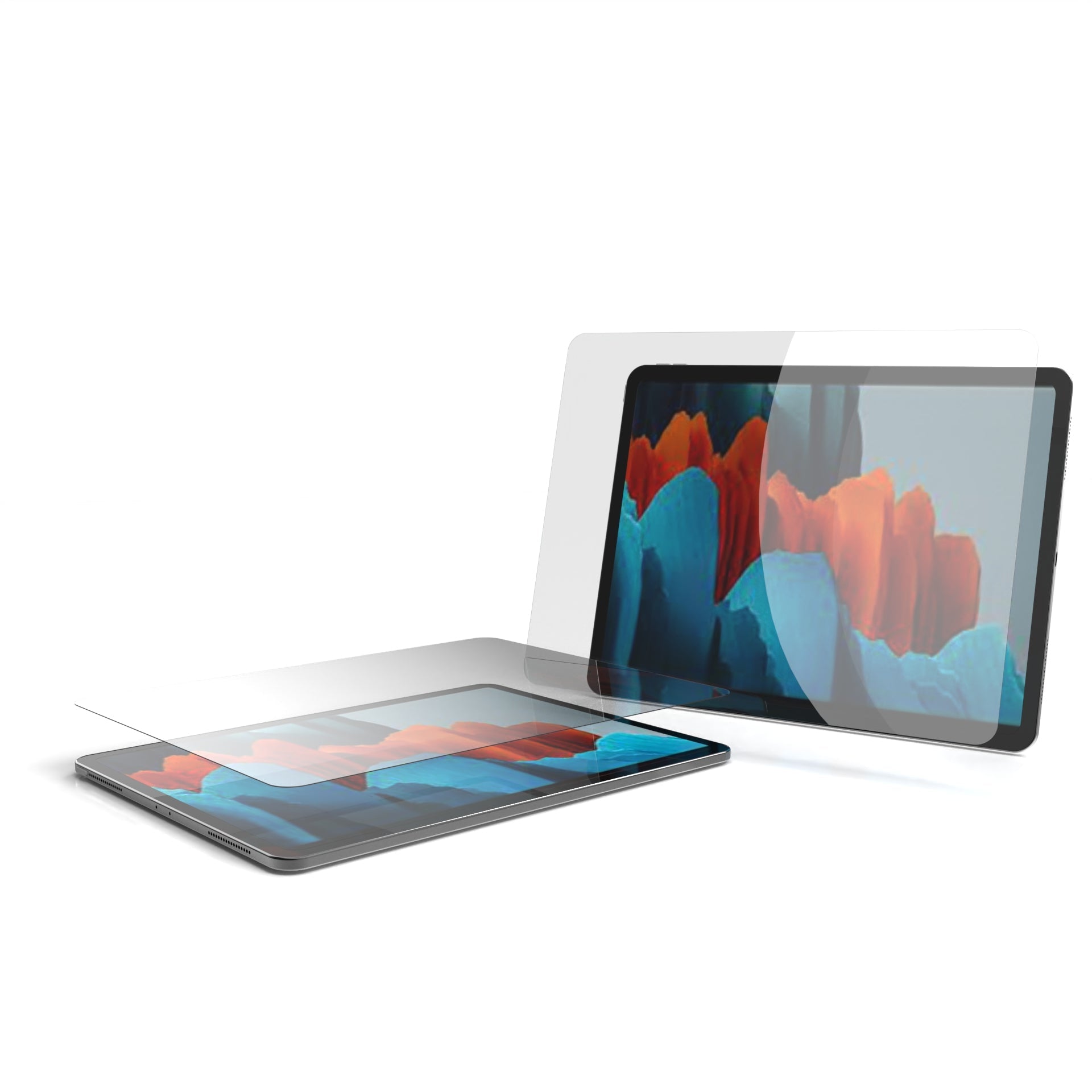 NANOTECH Easy Install Screen Protector Samsung Tab S9 Tempered Glass ...